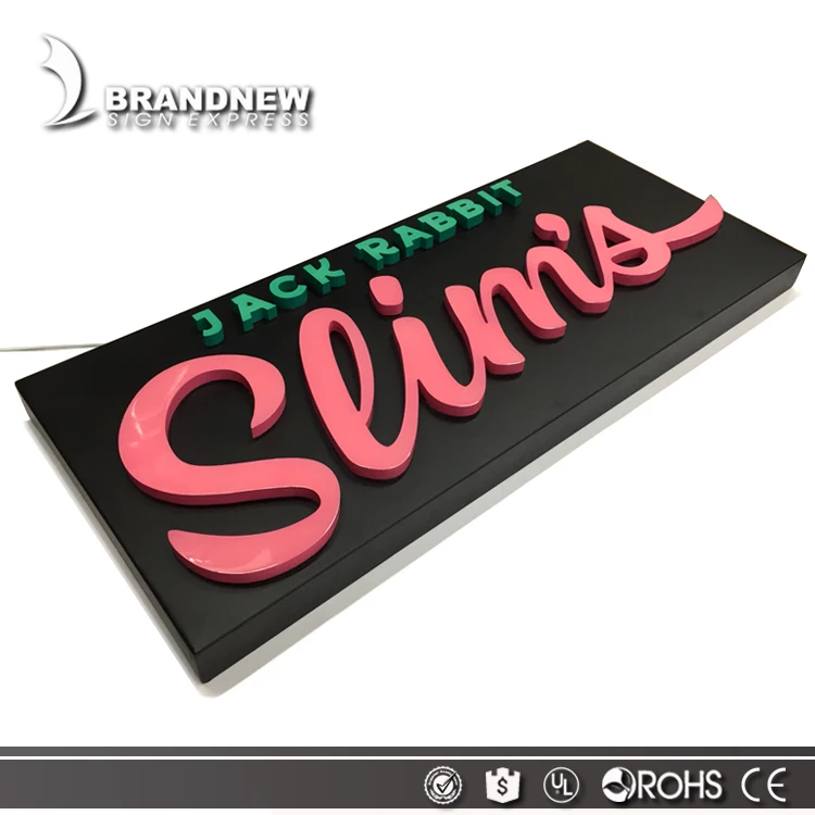 Brandnewsign 3D Light Box - Letterlicht Storefront Sign
