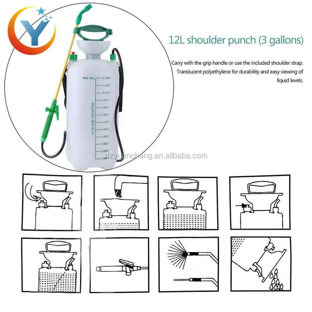 12l Mini Knapsack Manual Sprayers Agricultural Power Sprayer Farm - Buy ...