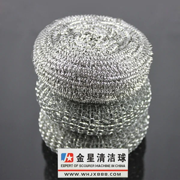 Kitchen Cleaning Scourer Ball,Stainless Steel Scourer,Washing Dish Mesh ...
