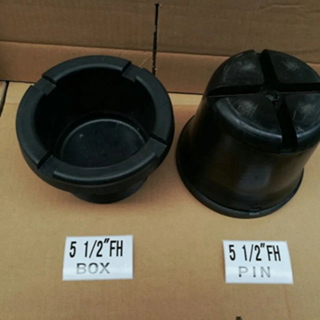 API Drill Pipe Pin and Box Thread Protectors for Well Drilling