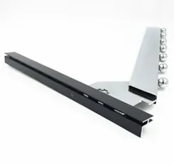 Anodized Extruded Aluminum Perforated Channel Strut Slotted Profiles ...