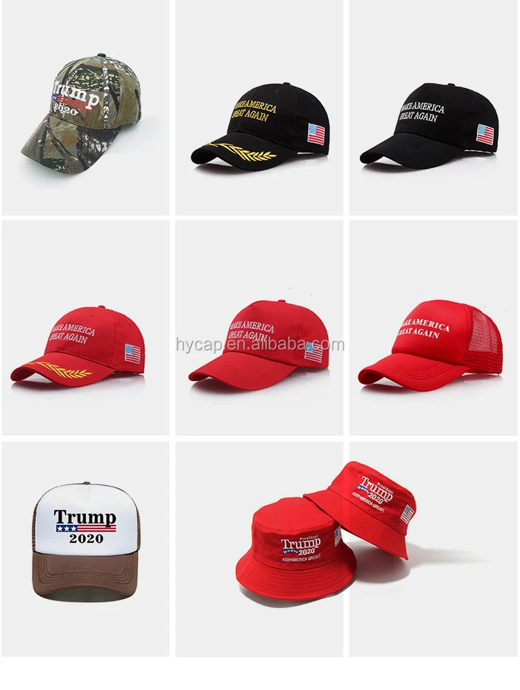 2020 Custom Donald Trump Hats,Make America Great Again Trump Cap - Buy ...