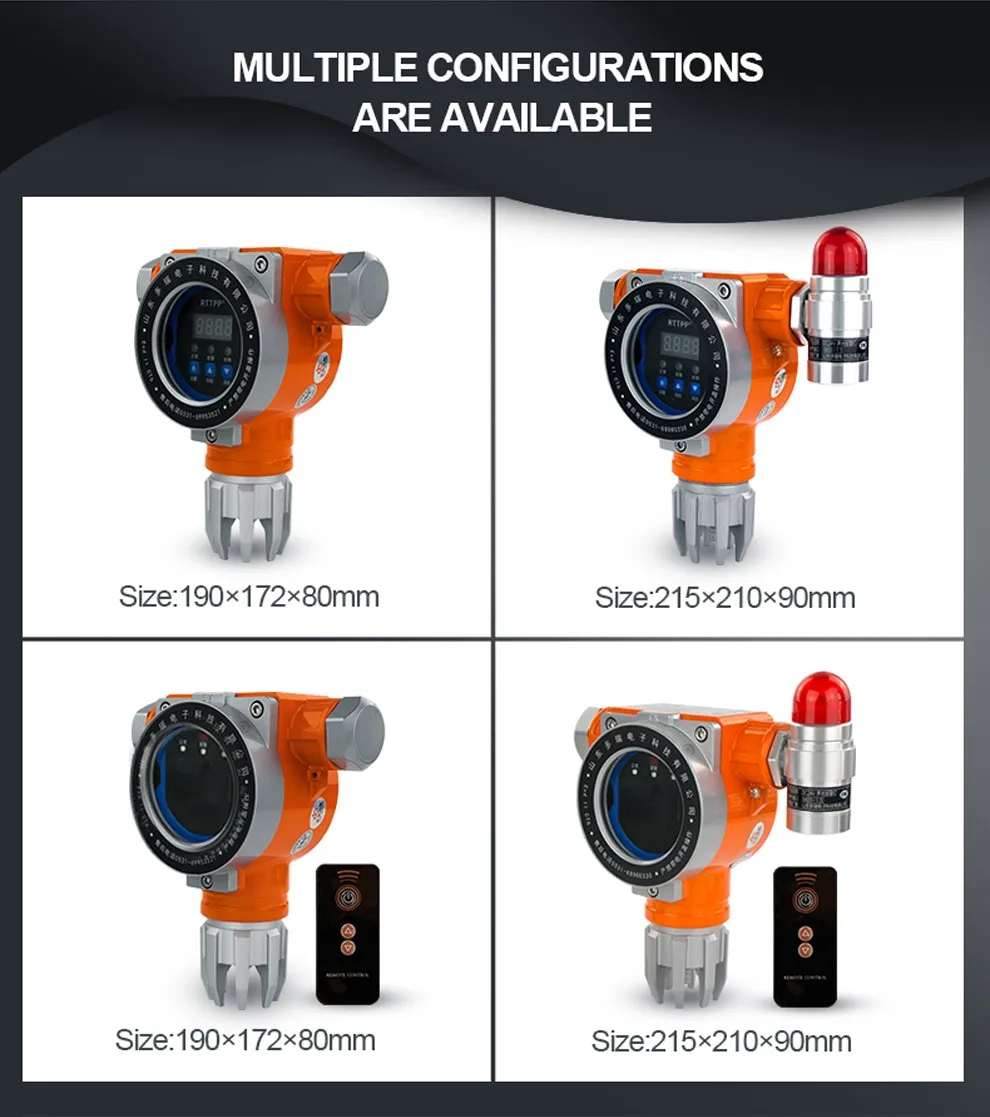 Alarm System Wireless Fixed Gas H2s Detector For Chemical - Buy Nch Gas ...