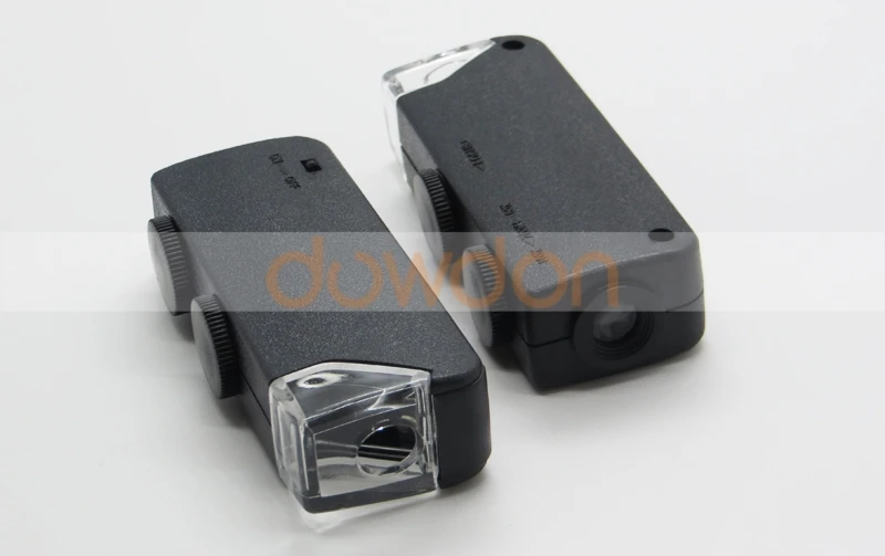 Mini Microscope Handheld 60X-100X Zoom Magnifier Microscope Jewelers ...