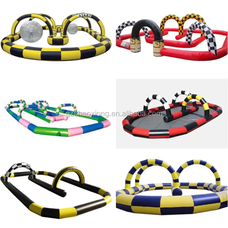 Go Kart Track for Sale - Customizable Inflatable Race Track