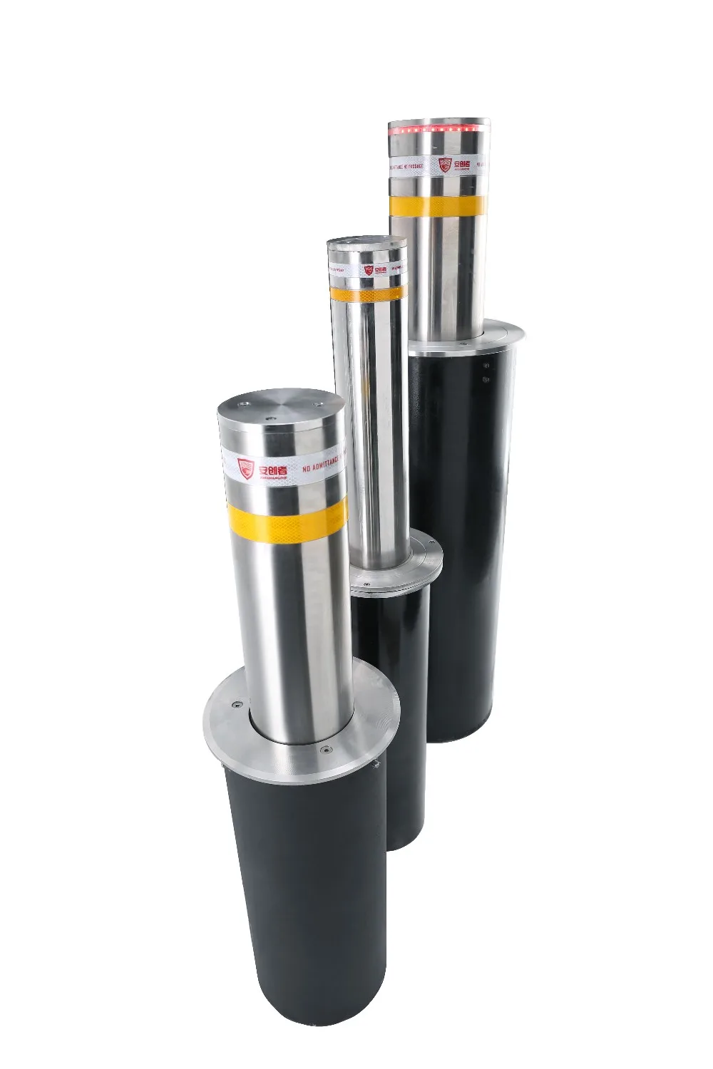 Stainless Steel Retractable Bollard - Road Safety Solution