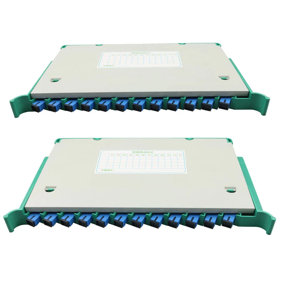 19'' Fiber Optic Cross-connection Cabinet Odf Splice Tray Ftth Rack ...