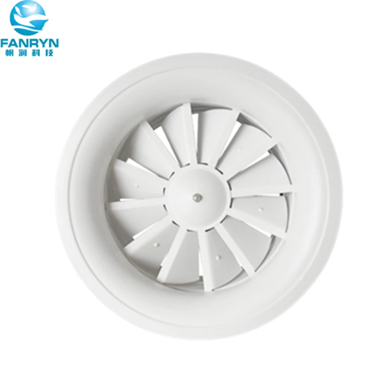 HVAC Aluminum Round Air Pattern Adjustable System