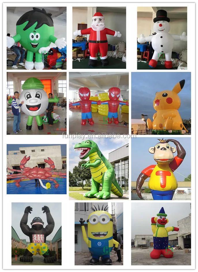 26ft Giant Inflatable Monsters Angry Red Bull For Advertising Event ...