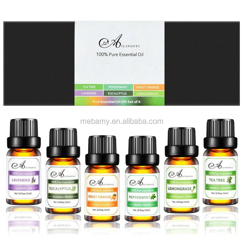 Private Label 100% Pure Essential Oil Gift Set For Aroma Diffuser - Buy ...