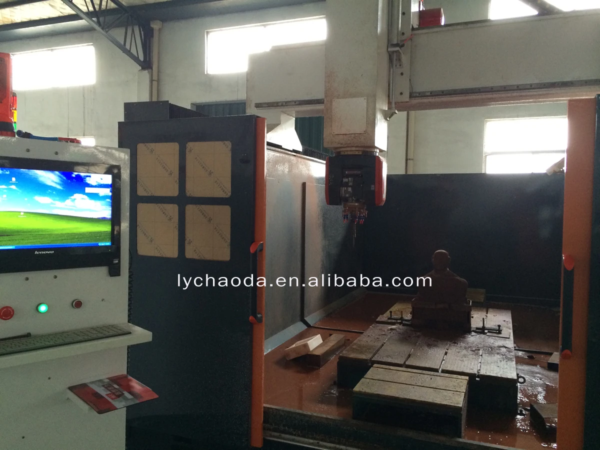 5D Stone Carving CNC Cutting Machine - High Precision