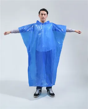 Cheap Disposable Pe Raincoatclear Plastic Rain Jacket Clear Plastic ...