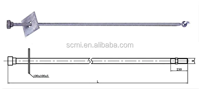 ANCHOR ROD for HELICAL ANCHORS| Alibaba.com