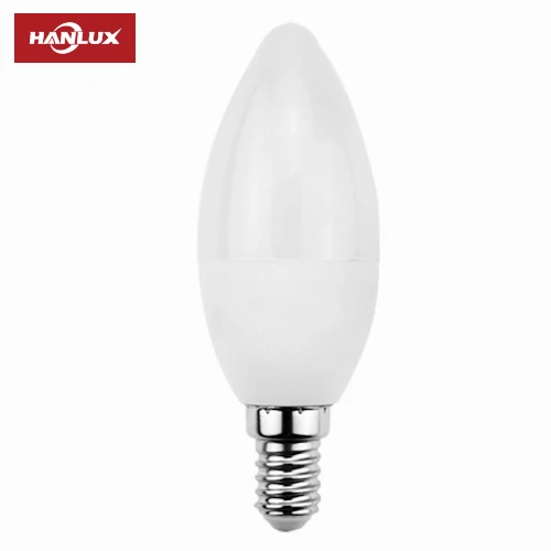 Hanlux Best-selling Led Candle Light C37 F37 E14 E27 5w 6w 7w Led Bulb ...
