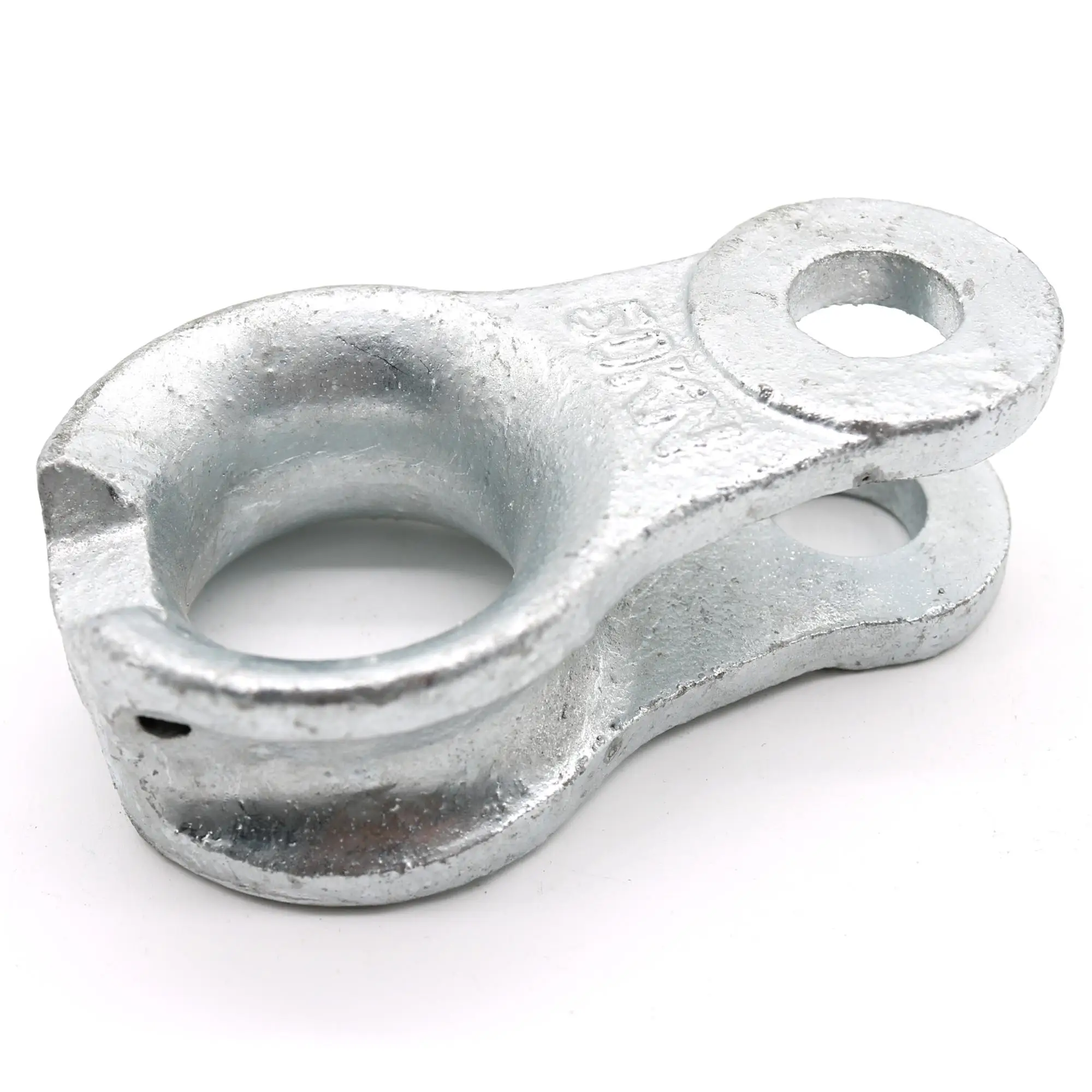 Galvanized Steel Clevis Thimble For Adss Cable Tension Clamp 50kn - Buy ...