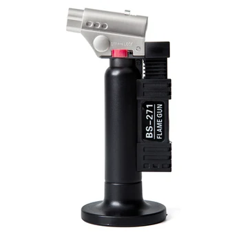 Adjustable Culinary Chef Butane Torch Cooking Welding Gas Fire Gun Bs ...