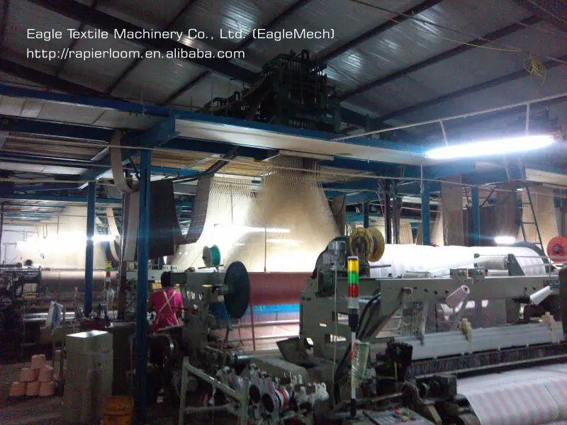 Computerized Jacquard Weaving Loom - Automatic Rapier Machine