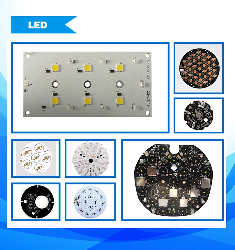 Pcba Manufacturer Solar Aluminum Pcb Circuit Board Assembly For Led ...