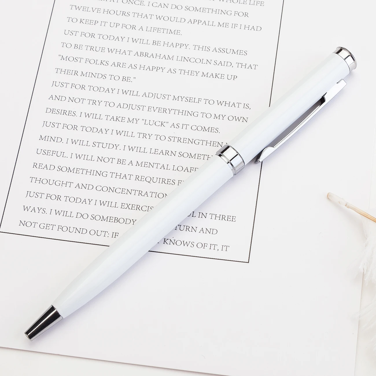 Yanhua Brand Wholesale Custom Logo Ballpoint Pen Promotional Hilton ...