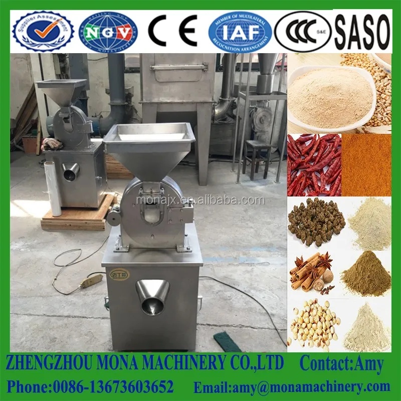 Industrial Knife Dry Kava Root Cocoa Coffee Bean Salt Sugar Fine Powder ...