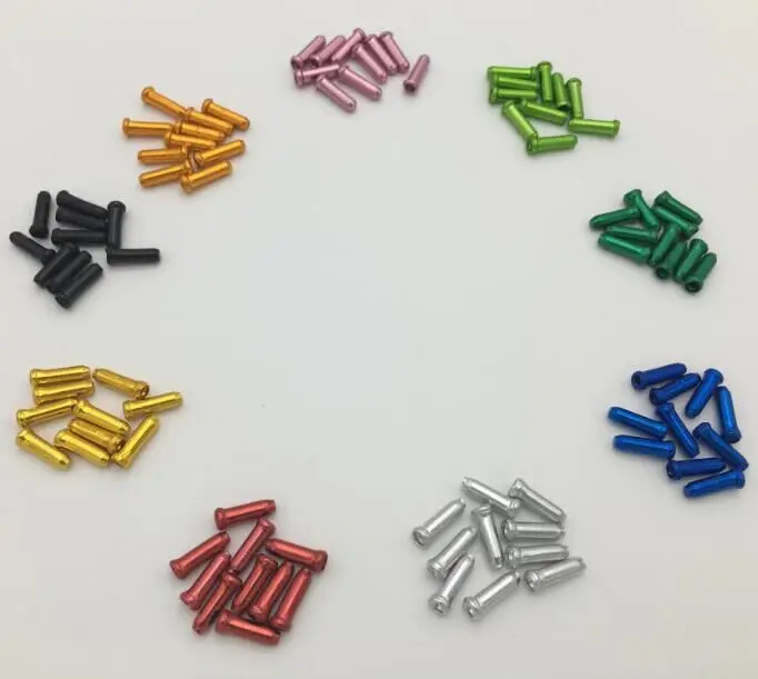 19001 Alloy Bicycle Inner Wire Cap Bike Shift And Brake Wire Ends Cable ...