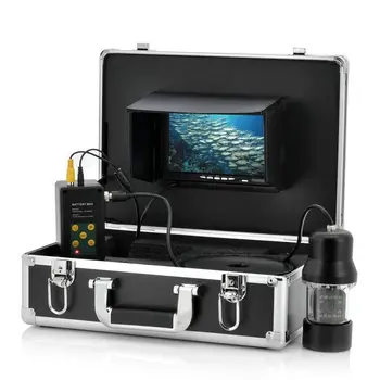Good Quality 20m Cable Underwater Monitoring Camera System With 7 Inch ...
