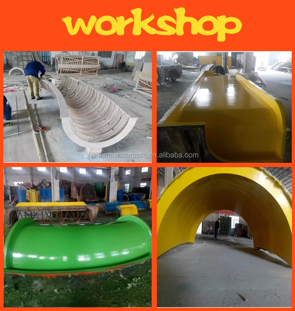 Water Park Fiberglass Aqua Slides For Theme Water Park - Buy Aqua ...