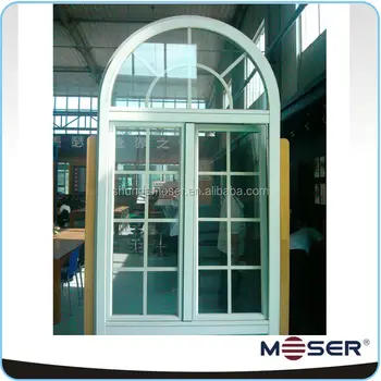 Wood Arched Grill Design Window - Buy Wood Window,Arched Window,Grill ...
