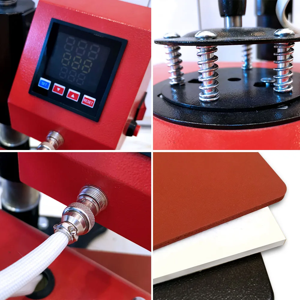 8 in 1 Combo Sublimation Heat Press - Versatile & Durable