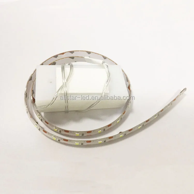 Portable Mini Led Strip 2835/3528/5050 3 Volt Led Strip 2xaa Battery ...