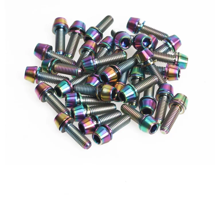 M5x10 Gr5 Titanium Bolt with Socket Head - Durable & Versatile