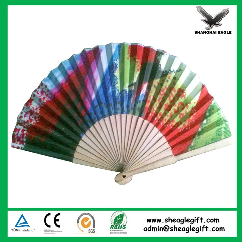 Promotional Wooden Hand Fans Custom Printed - Buy Wooden Hand Fans ...