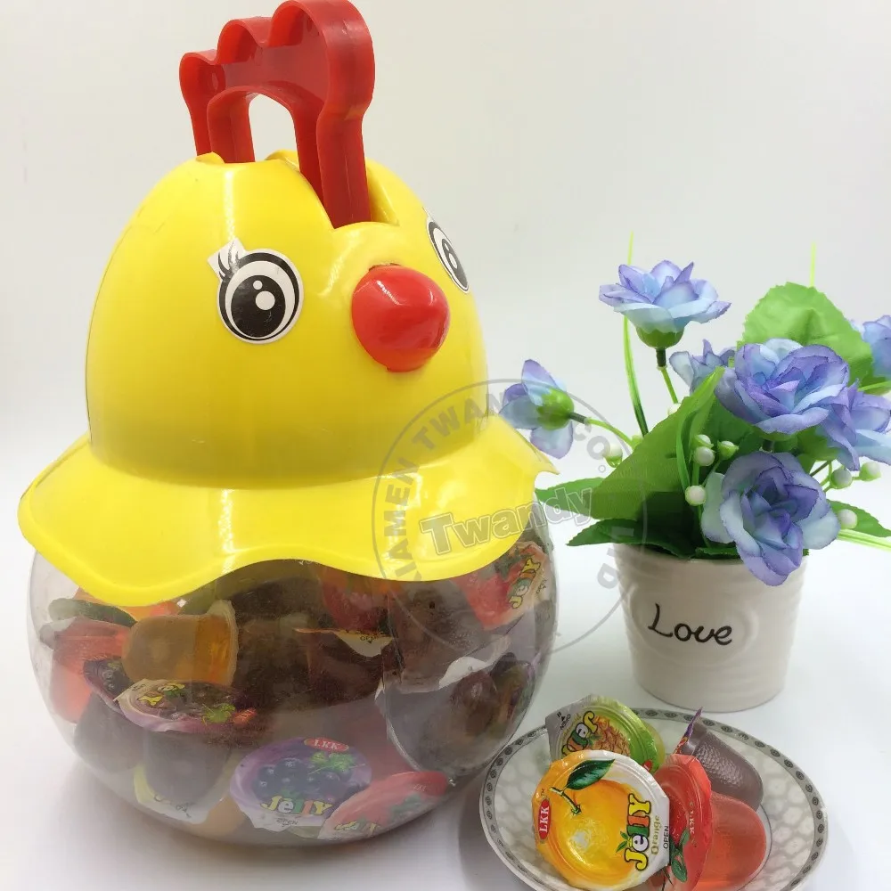 Big Halal Chicken Jar Mini Fruit Lychee Cup Jelly Candy - Buy Lychee ...