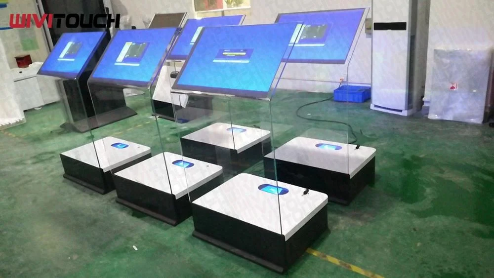 30" Interactive Holographic Transparent Touch Foil Kiosk, Holo ...