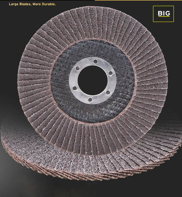 115X22MM Abrasive Paper and Disc Flap Disc for Metal & Inox