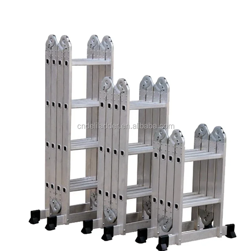 4x4 Multi Purpose Aluminium Ladder EN131 - 300 Lbs Capacity