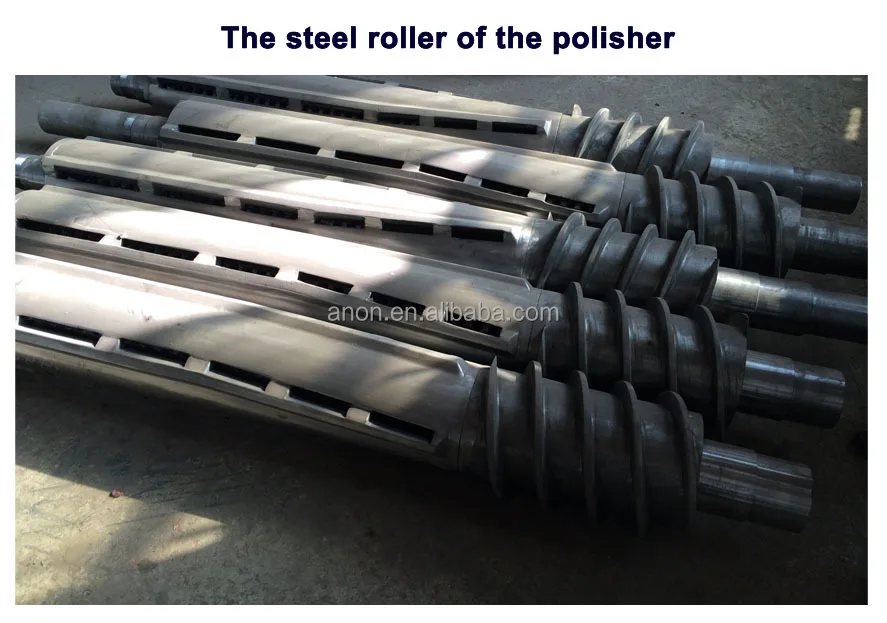 Anon Double Roll Polisher Of Rice Milling Grinding And Polishing ...
