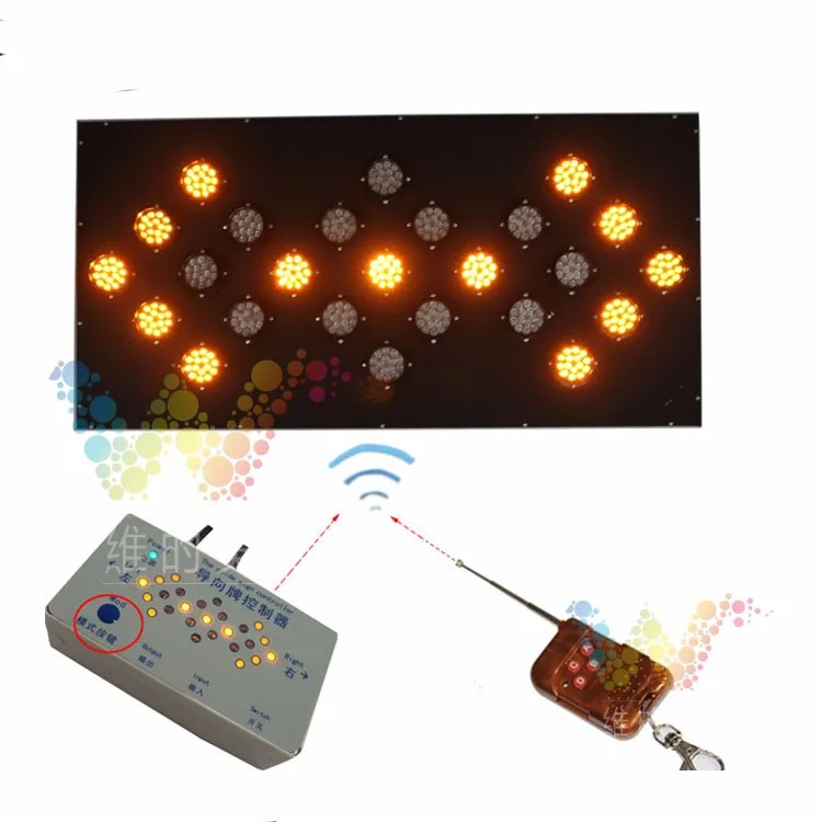 Customized Remote Control 1500*750mm Traffic Arrow Sign Board for Road ...