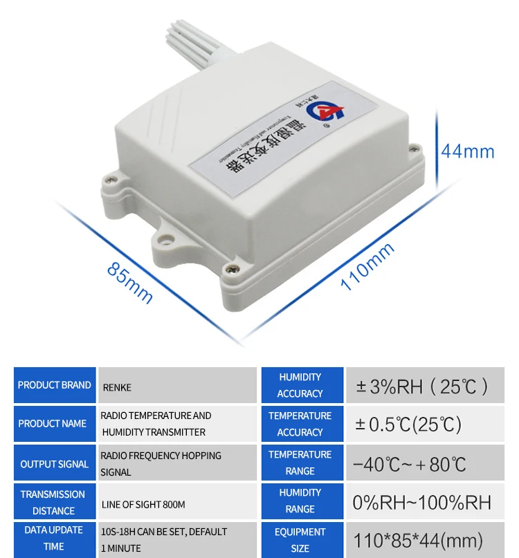 Waterproof Agriculture Wireless Water Temperature Sensor - Buy Wireless ...