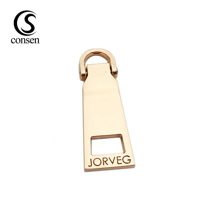 Exquisite Decorative Zipper Pulls - Double Gold Sliders