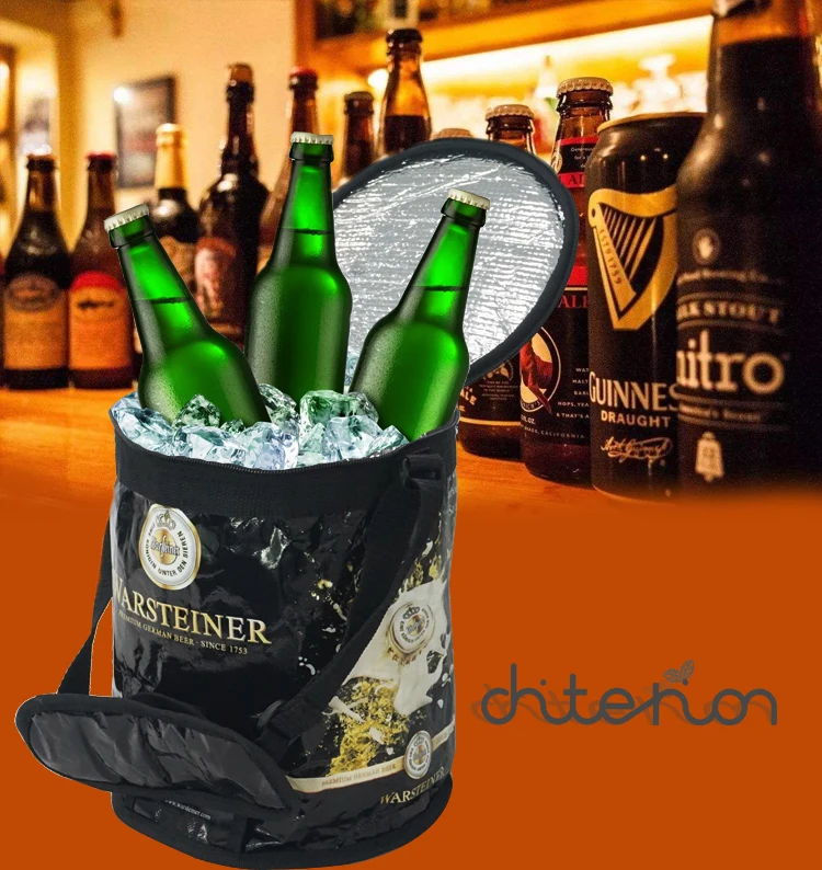 Chiterion 5l Keg Pack Soft Pail Shape Insulated Soft Cooler Bag Ice Bag ...