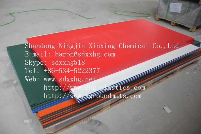 Dual Layer Hdpe Sheet Colored Hdpe Sheet /two Colors Three Layers ...