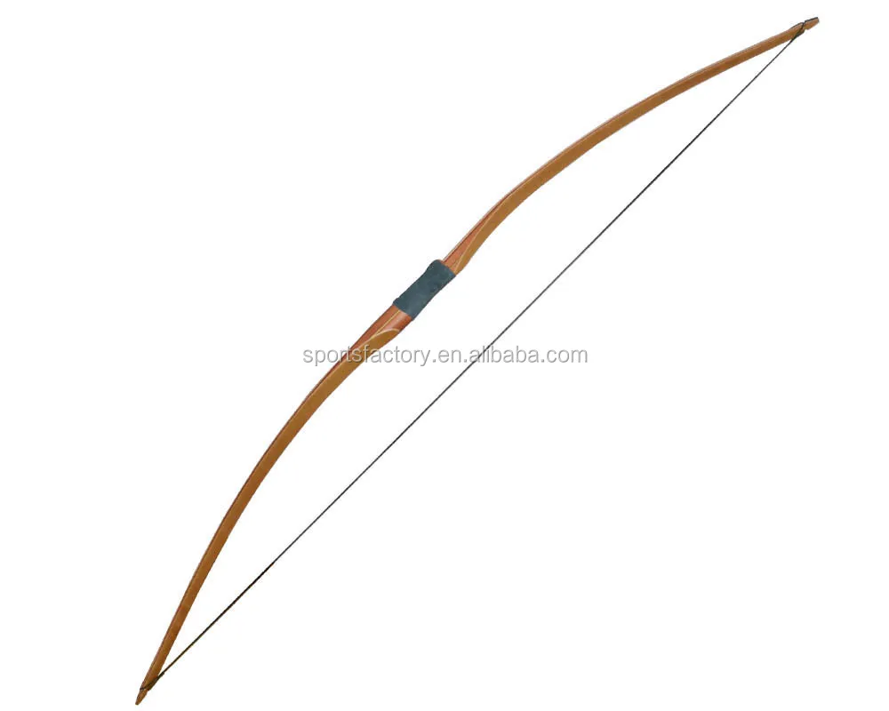 Hunting Long Bow 68" Length 45lbs Archery Hunting Bow Black Walnut One ...