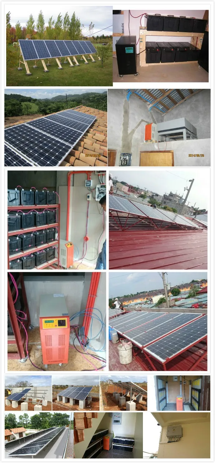 Off-grid 8kw Home Solar System Solar Generator 8000 Watt Whole House ...