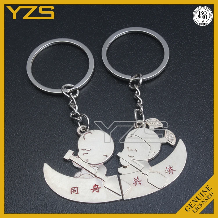Custom Floating Boat Matching Keychain For Couple - Buy Floating Boat ...