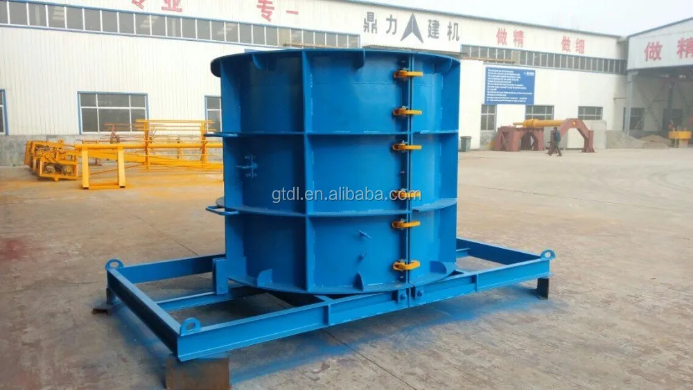 High Productivity Manhole Riser Pipe Molding Machinery