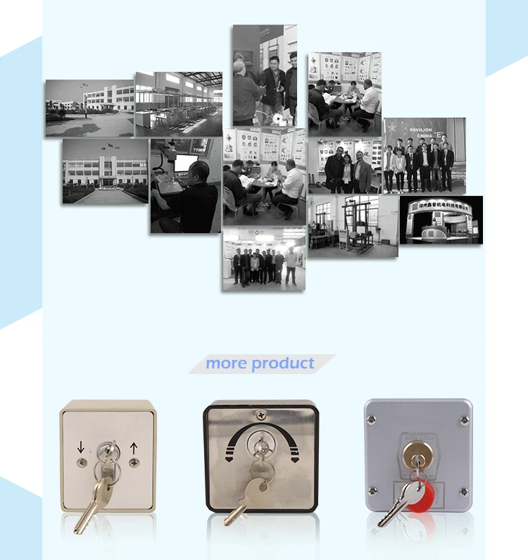 Waterproof Key Switch For Open And Close Rolling Shutter - Buy Key ...