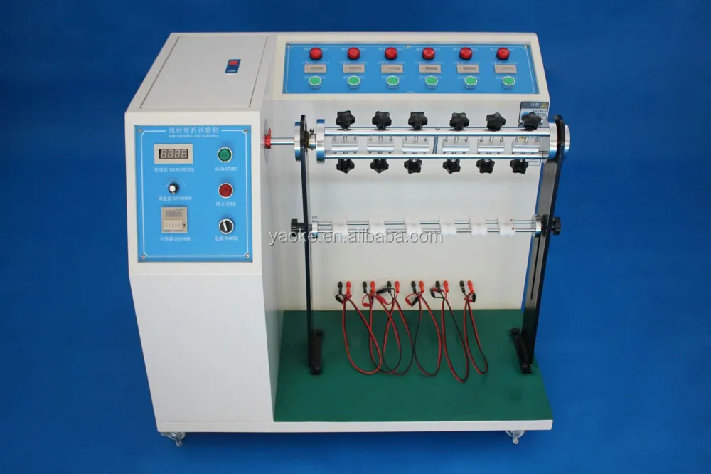 Copper Wire Flex/cable Bending Fatigue Test Machine - Buy Wire Test ...