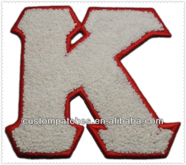 Chenille Letter K For Varsity Jacket - Buy Chenille Varsity Letters ...