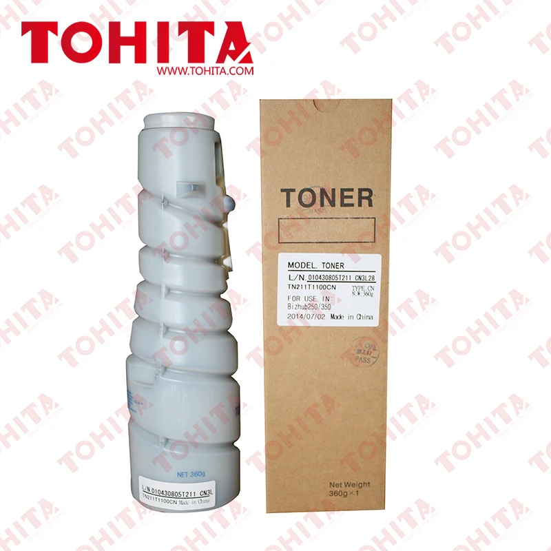 Tohita Compatible For Konica Minolta Toner Cartridge Tn217 Bizhub 223 ...